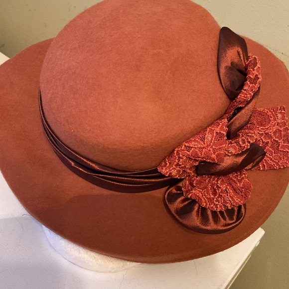 Giovannio | Accessories | Nwt Rust Church Dress Hat By Giovannio | Poshmark